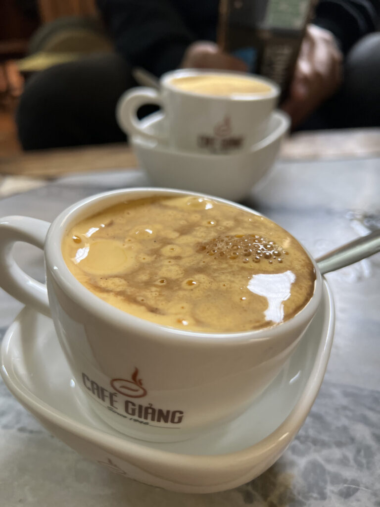 The best spots to try egg coffee in Hanoi - Sawasdee