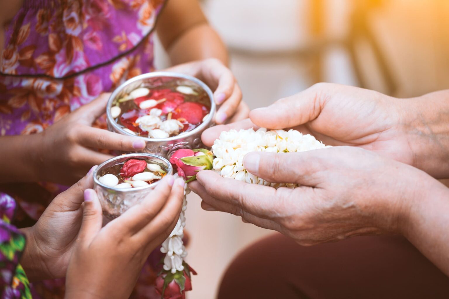 Joyful Splashing at Songkran in Thailand - Sawasdee