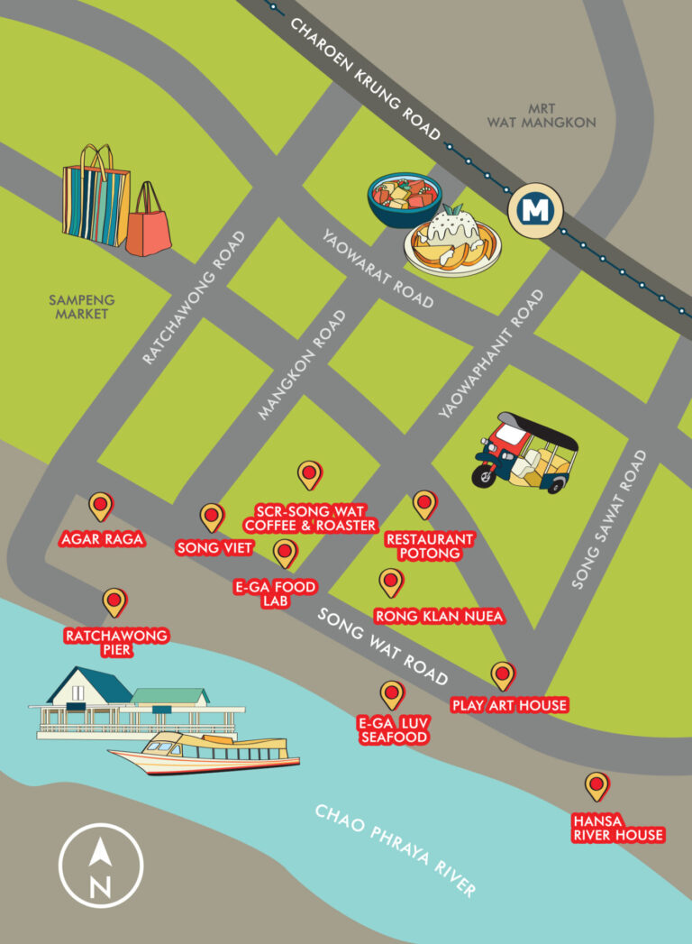 8 Spots to Stroll Around Song Wat - Sawasdee