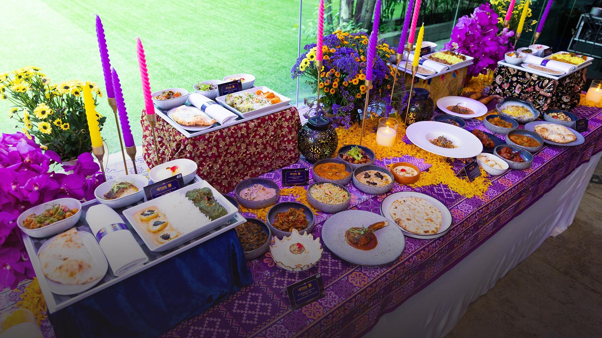 Taste of India Spread to the Sky - Sawasdee